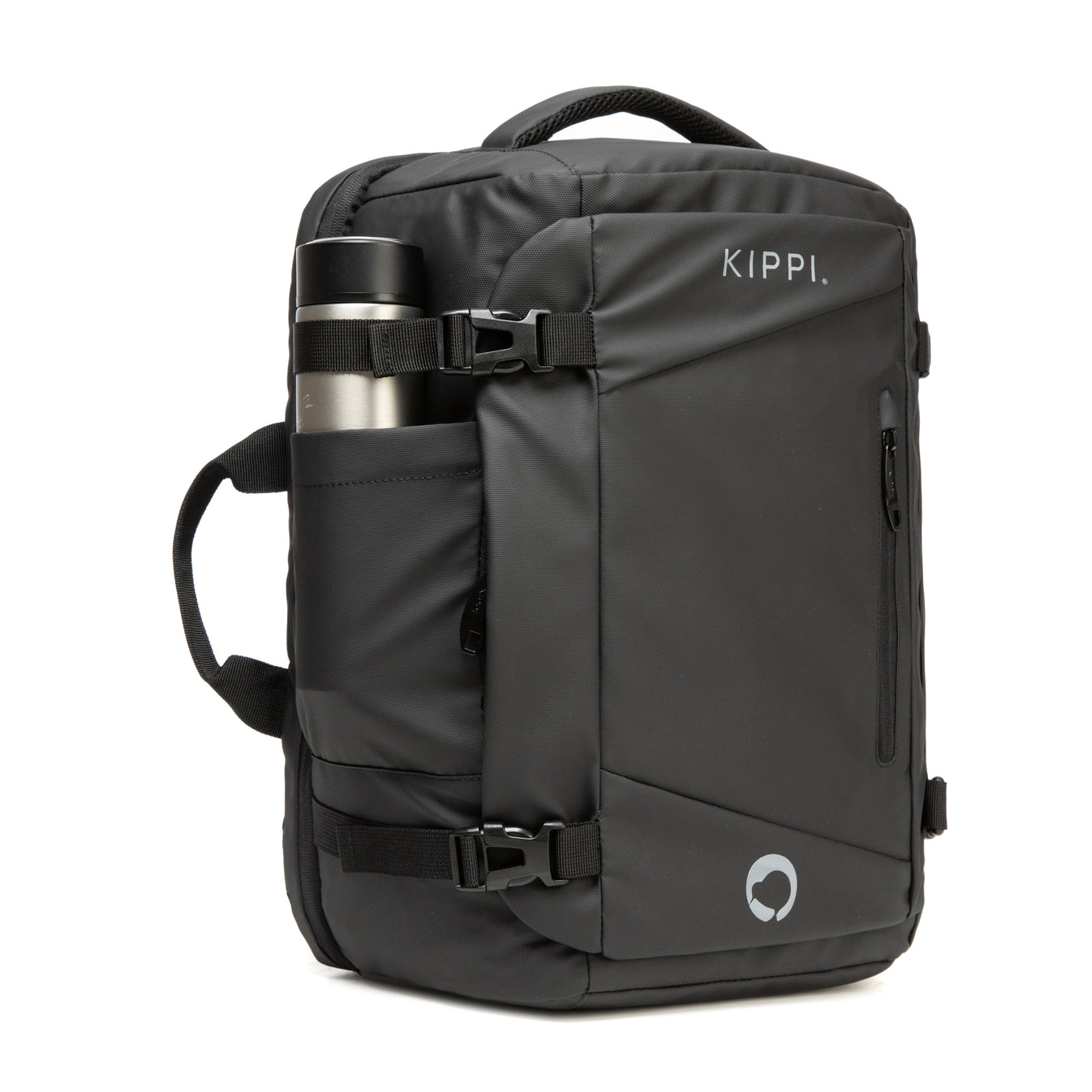 Mochila de Cabina Kippi Expedition repelente al Agua Black