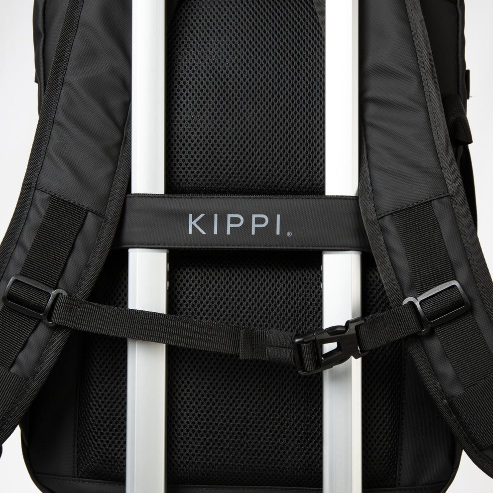Mochila de Cabina Kippi Expedition repelente al Agua Black