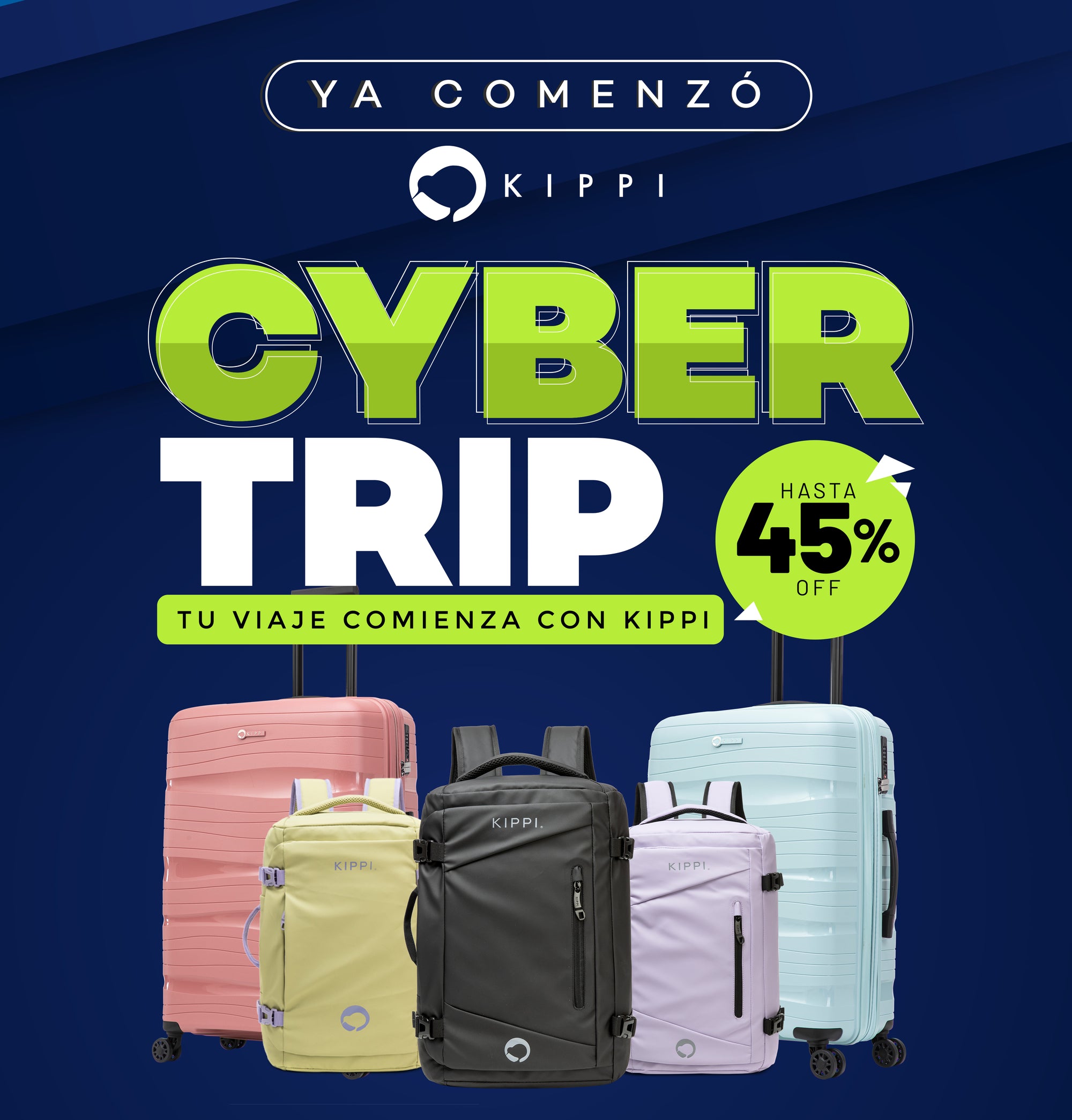 KIPPI | Maletas, Mochilas y Accesorios de Viaje – Kippi