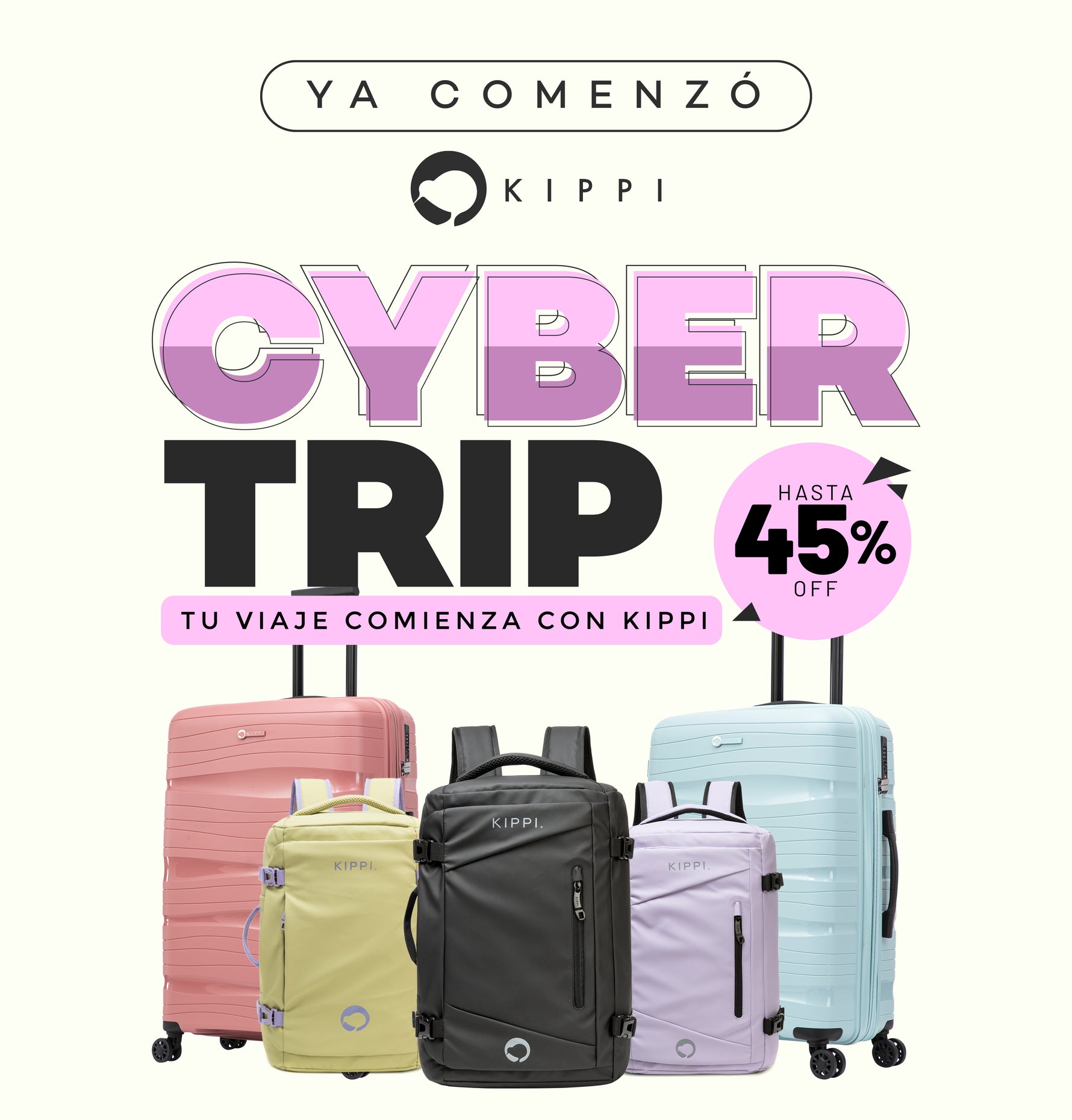 KIPPI | Maletas, Mochilas y Accesorios de Viaje – Kippi